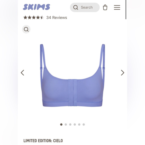 SKIMS | Intimates & Sleepwear | Skims Adaptive Bra | Poshmark